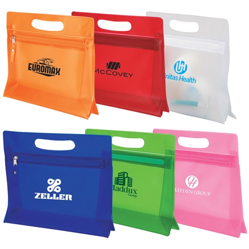 Add Logo Here: 7 Vinyl Tote Bags, Backpacks, and Pouches
