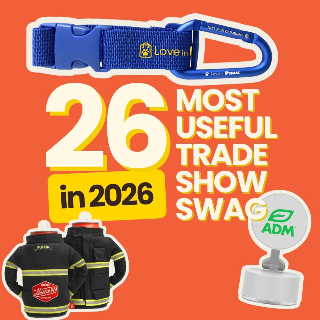 26 of the most useful trade show swag this 2026